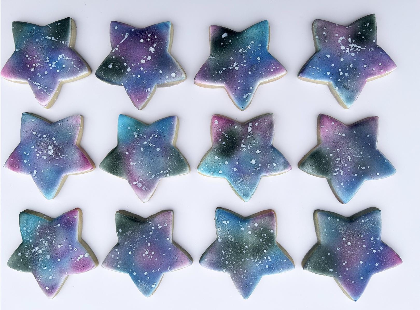 Galaxy Cookies - Etsy