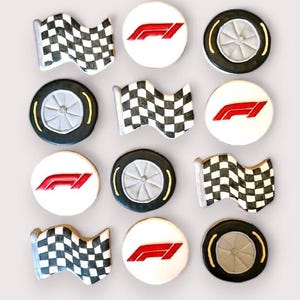 Formula 1 Cookies - Etsy