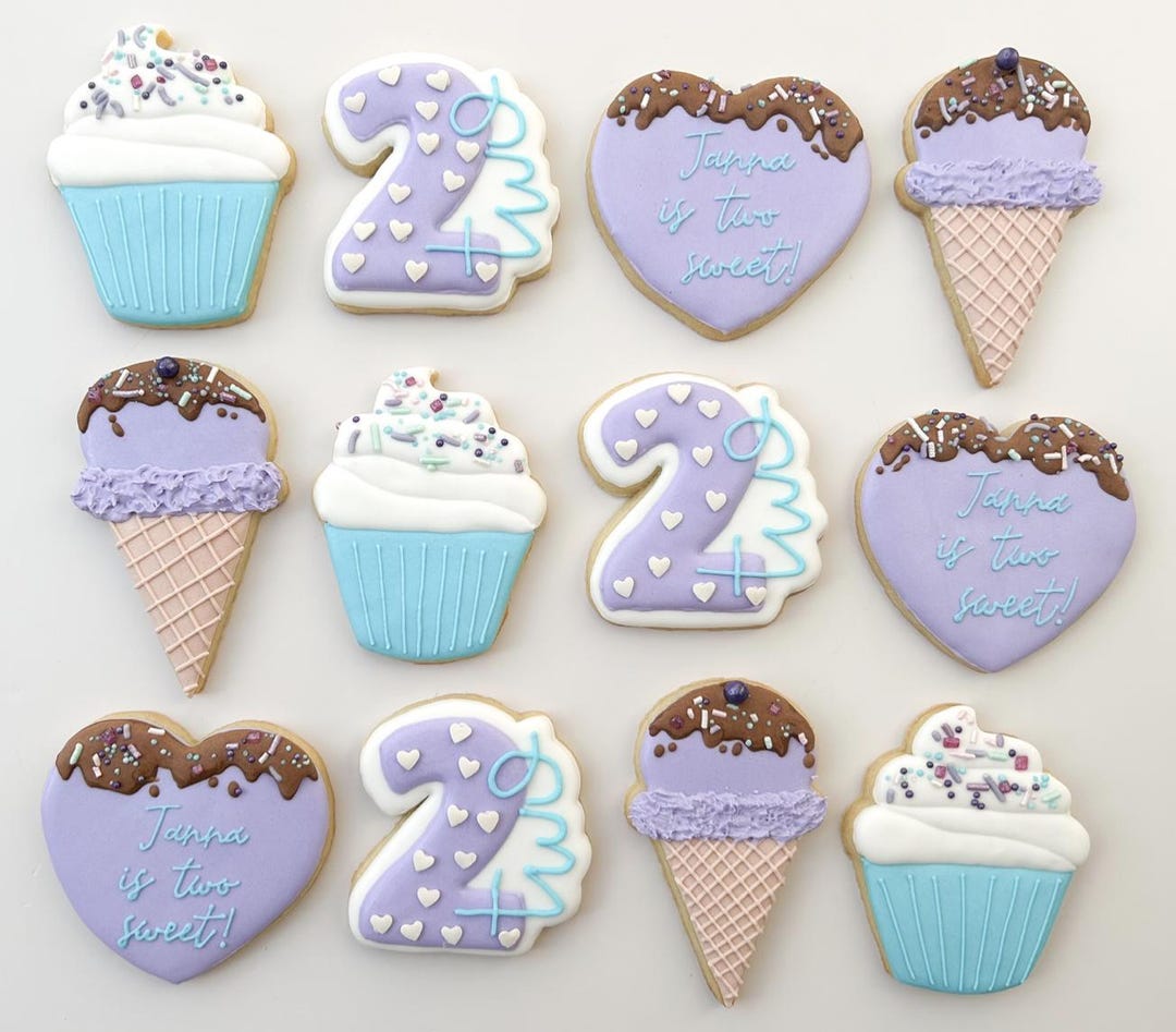 Two Sweet Cookies (2nd Birthday) - Etsy