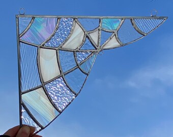 Stained Glass Window Corner Spider Web - Etsy