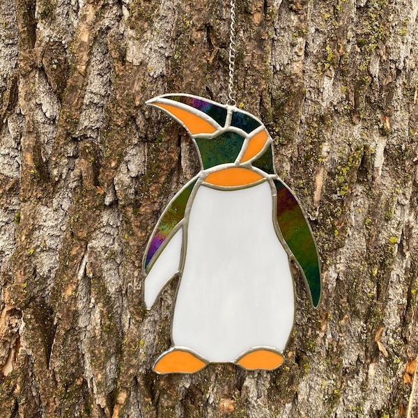 Glass Penguin - Etsy