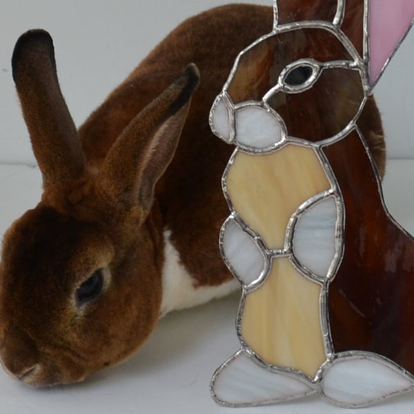 Glass Rabbit - Etsy