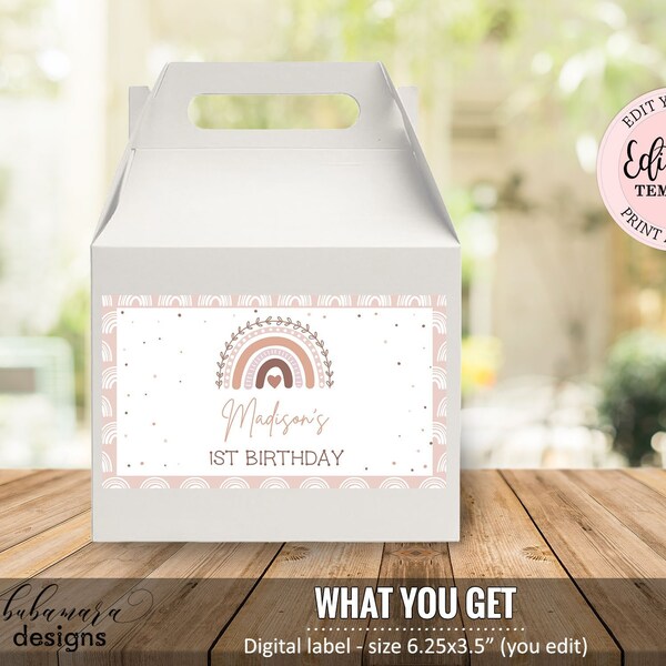 Bohemian Gift Box - Etsy