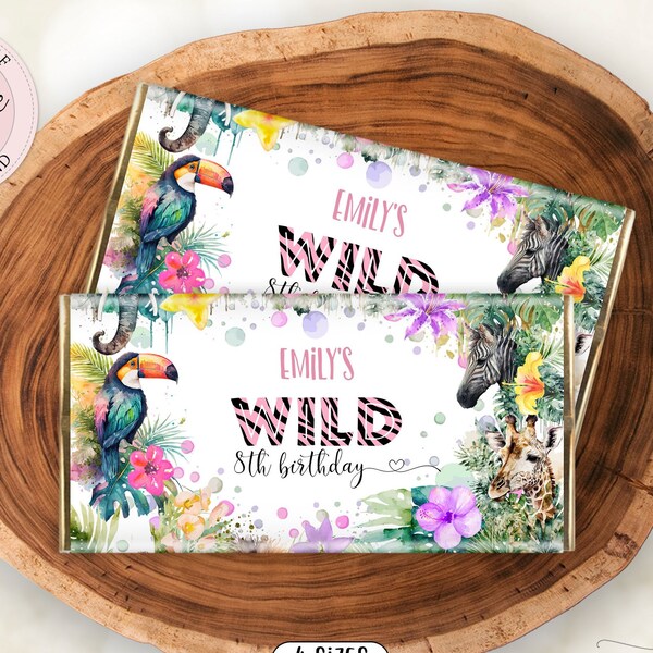 Zebra Candy Bar - Etsy