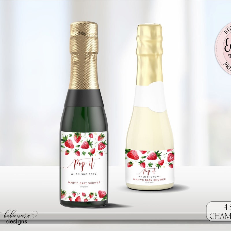 Pop When She Pops Labels - Etsy