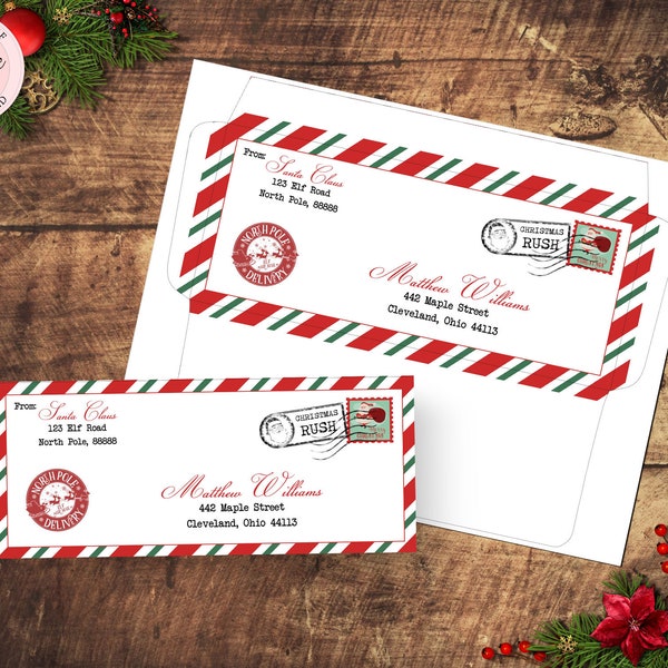 Letter From Santa - Etsy