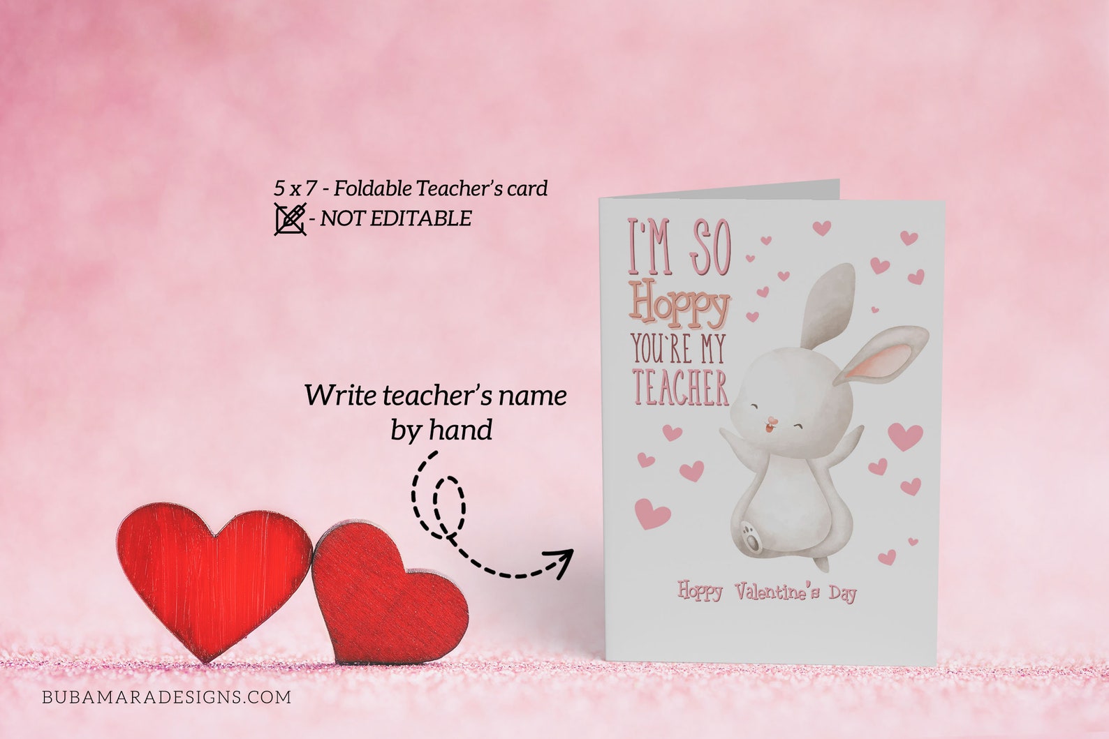 Printable Bunny Valentine Tags, Bunny Valentine Cards for Kids ...