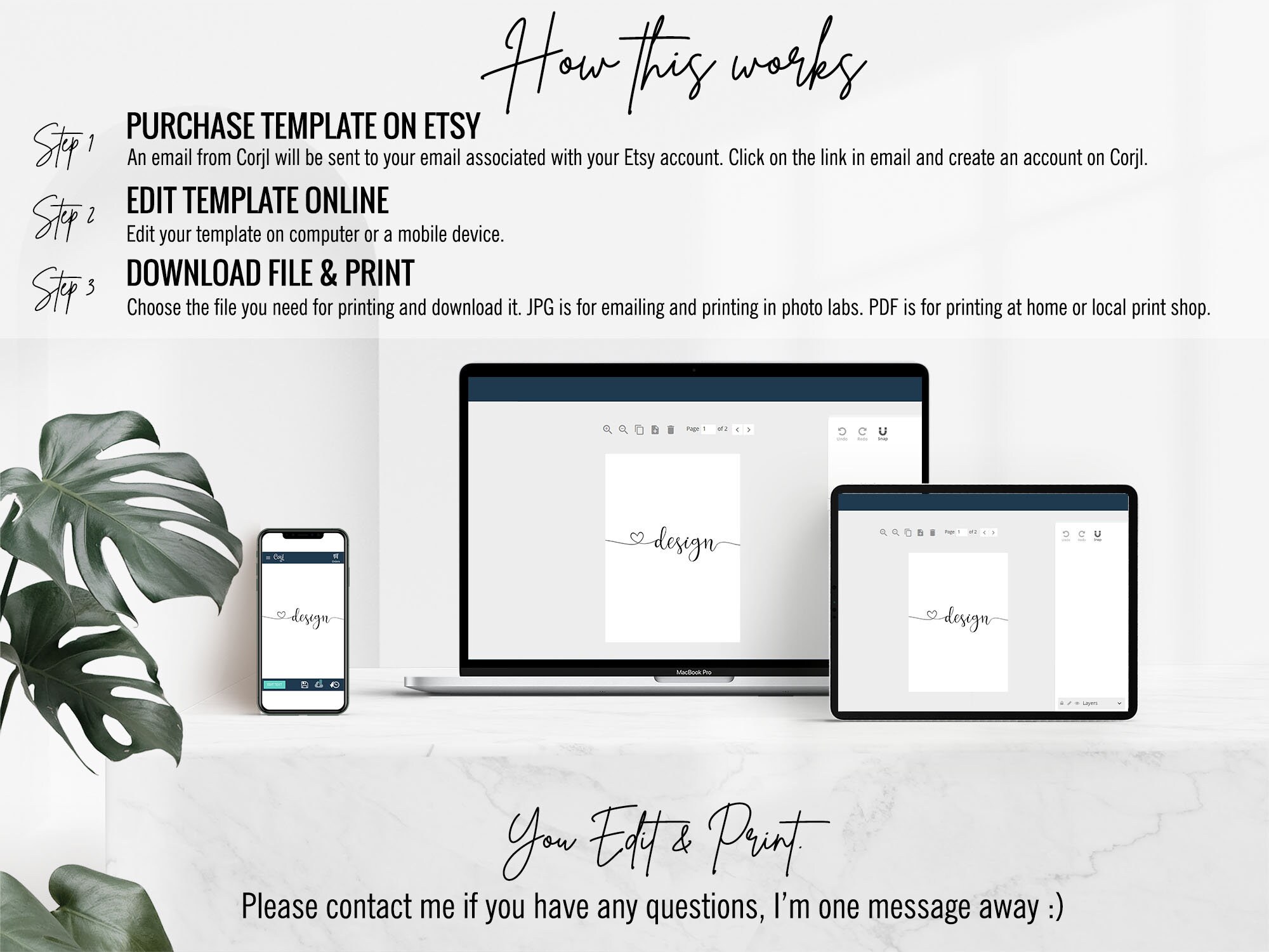 Editable Blush Pink Floral Water Bottle Label Pink Gold - Etsy