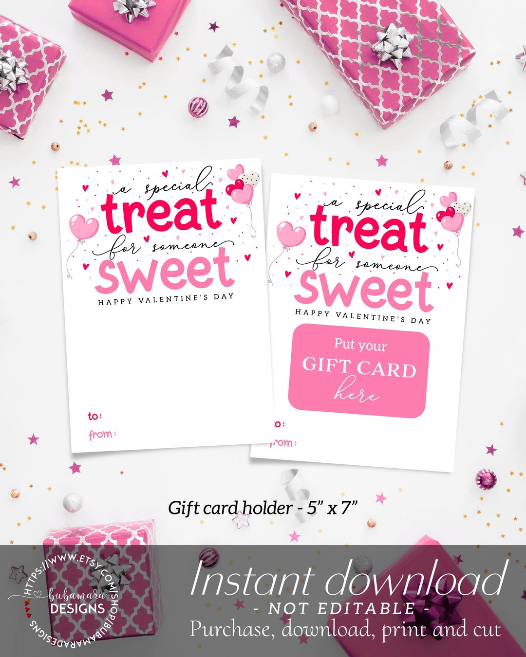 Printable Special Treat for Someone Sweet Valentine's Day Teacher Gift ...