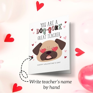 Printable Dog Valentine's Day Cards, Valentine's Day Cards for Kids ...