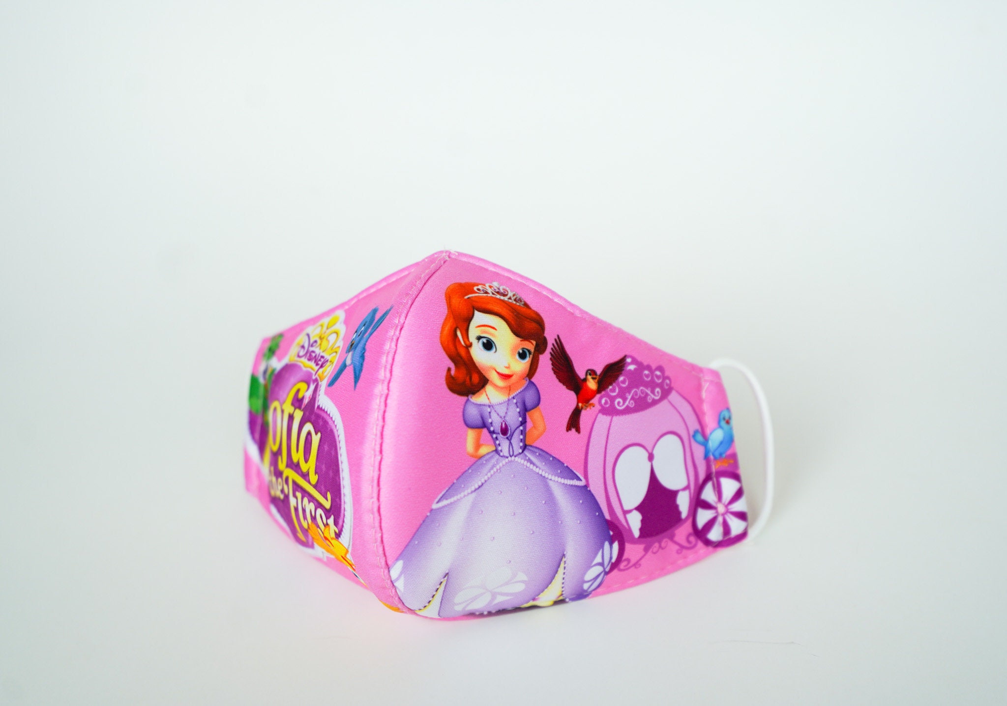 KIDS Face Mask Sofia the First Face Mask Washable Kids Face | Etsy