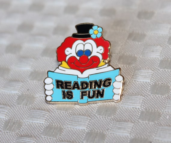 Reading Reward Enamel Lapel Pins LOTS, Reading Educat… - Gem