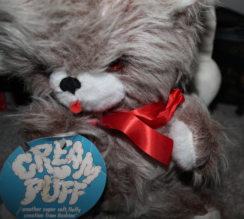 Rushton Cream Puff Stuffed Animal Collectible Bear - RARE Vintage Baby ...