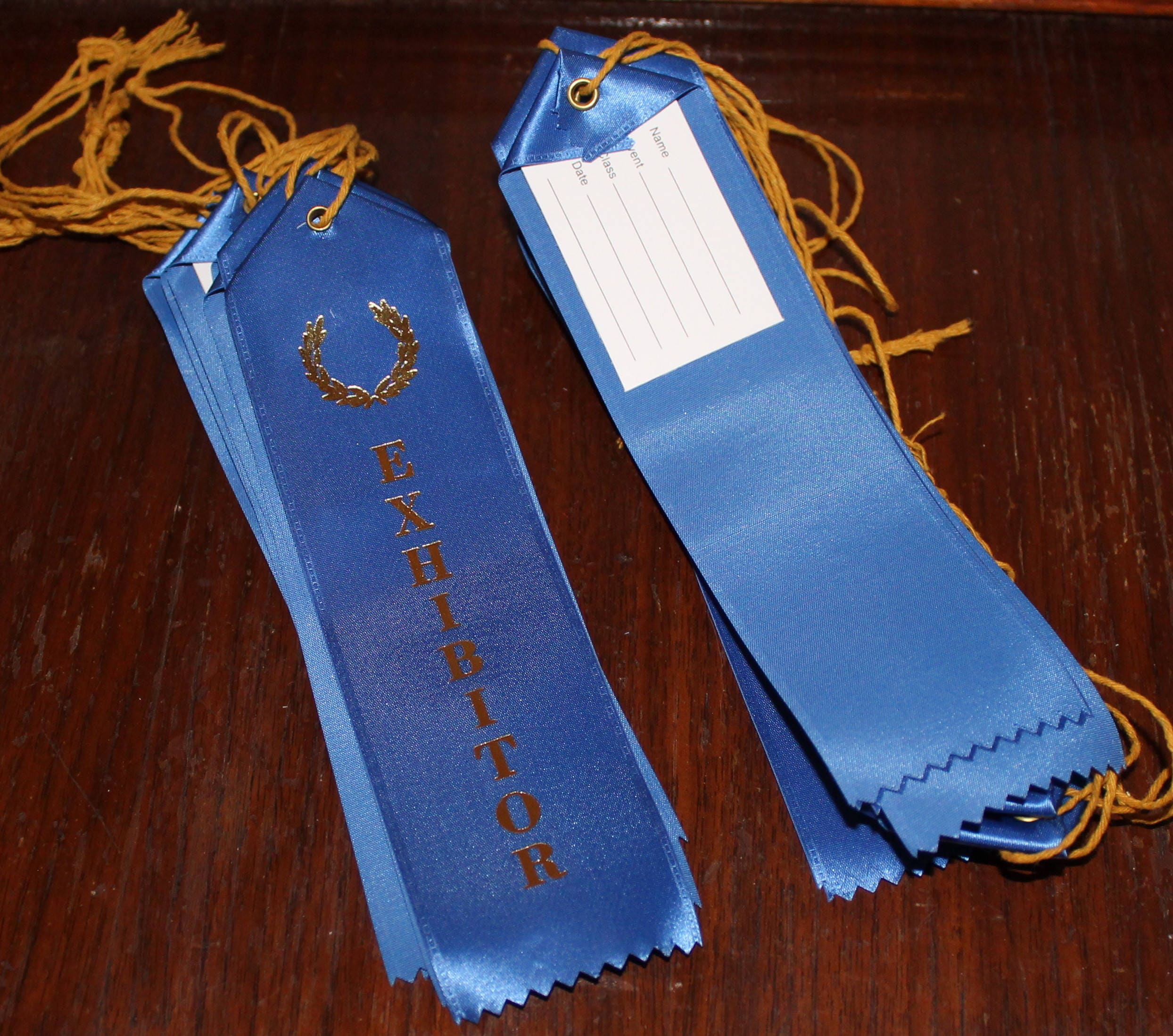 Vintage Ribbon Award Prize Supplies, New Old Stock, PICK 2nd Place, 3rd ...