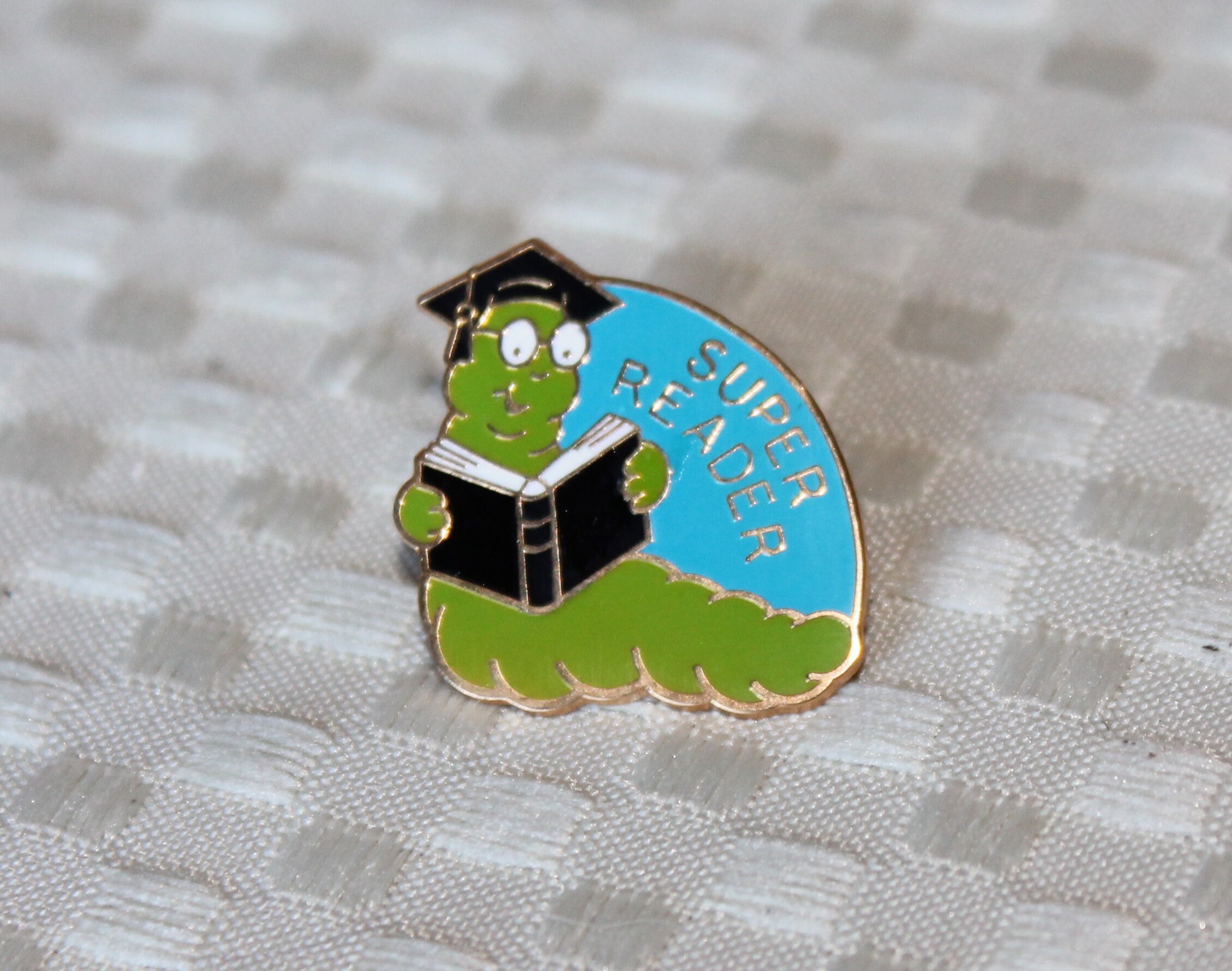Reading Reward Enamel Lapel Pins LOTS Reading Educational - Etsy