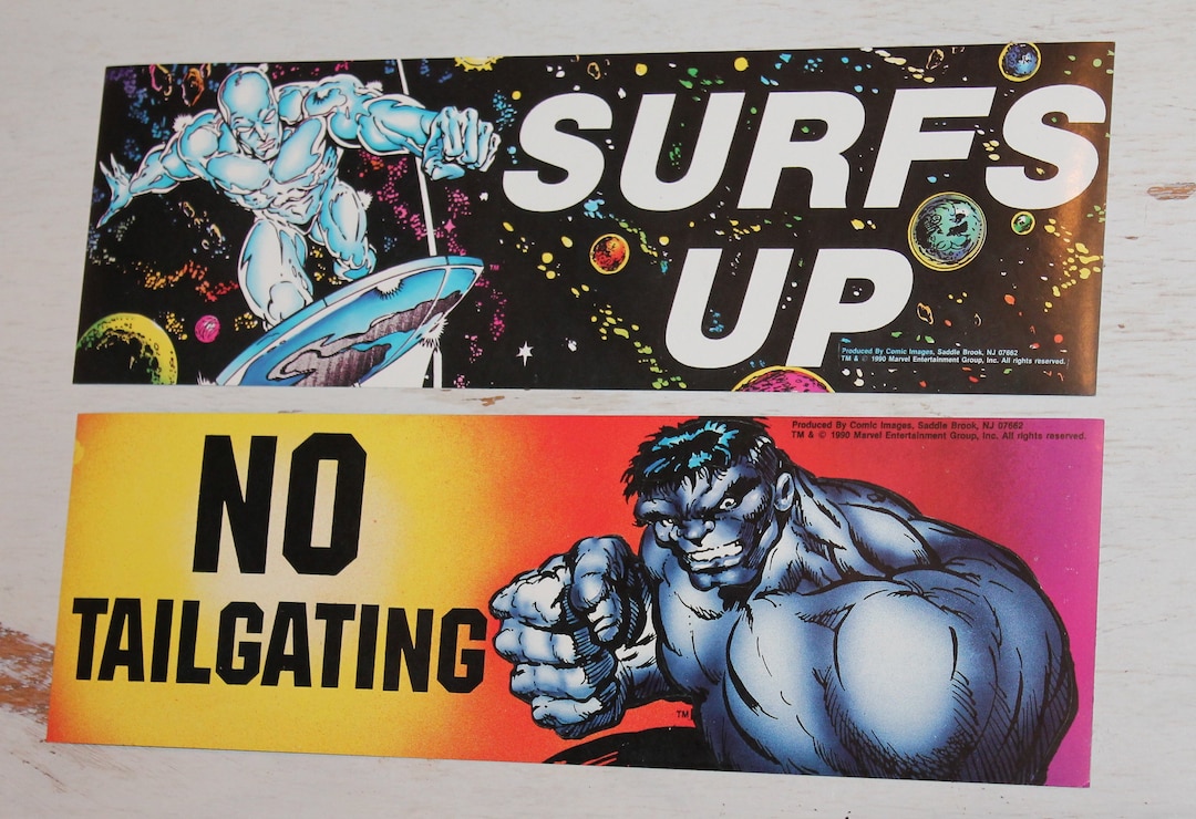 Vintage Marvel Incredible Hulk and or Silver Surfer Comic Images 1990 ...