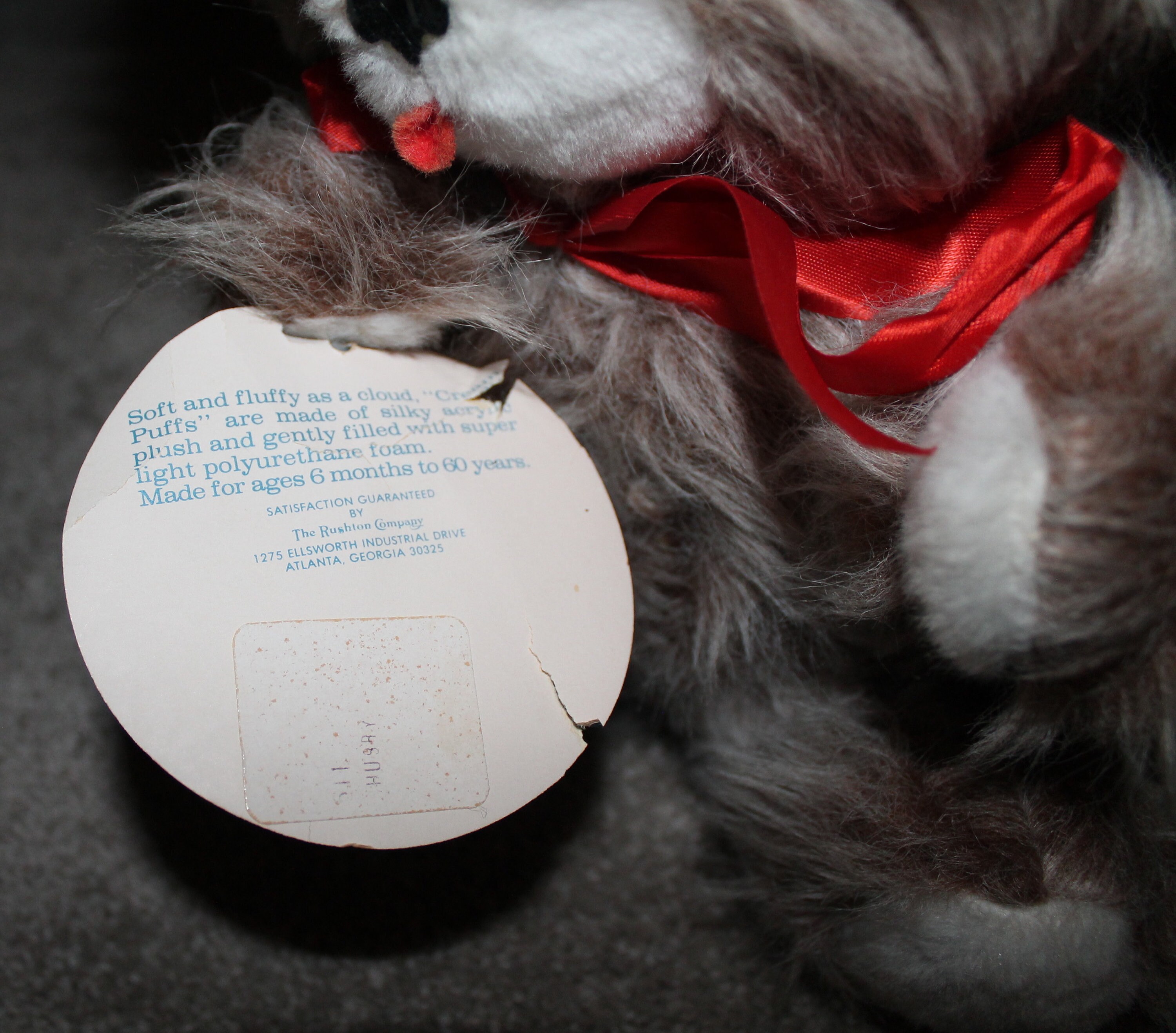 Rushton Cream Puff Stuffed Animal Collectible Bear RARE - Etsy