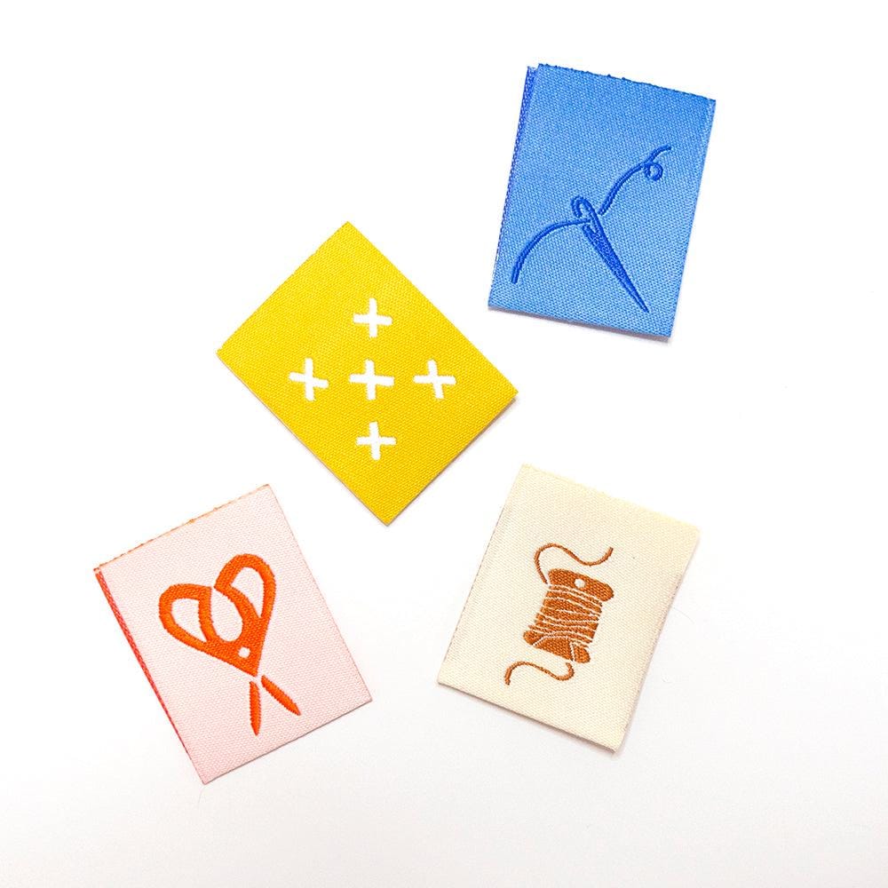 Stitching Symbols Sew-in Labels (4 Pack) - Etsy