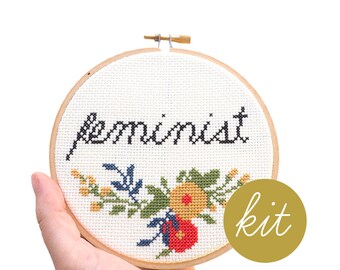 Feminist Modern Cross Stitch Pattern PDF Only | Etsy