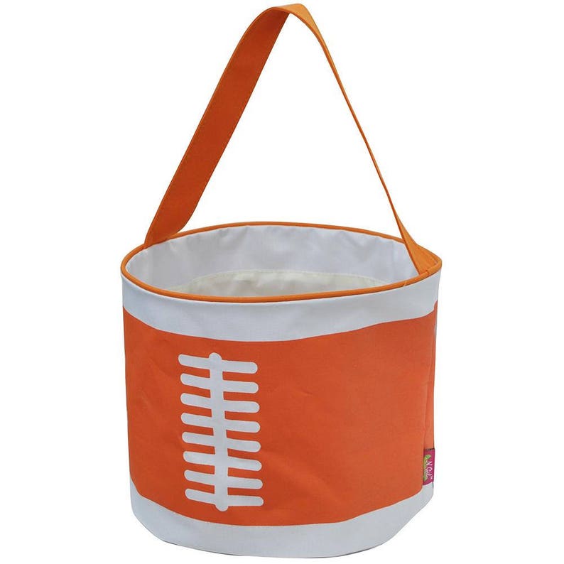 Embroidered Football Easter Basket-monogrammed - Etsy