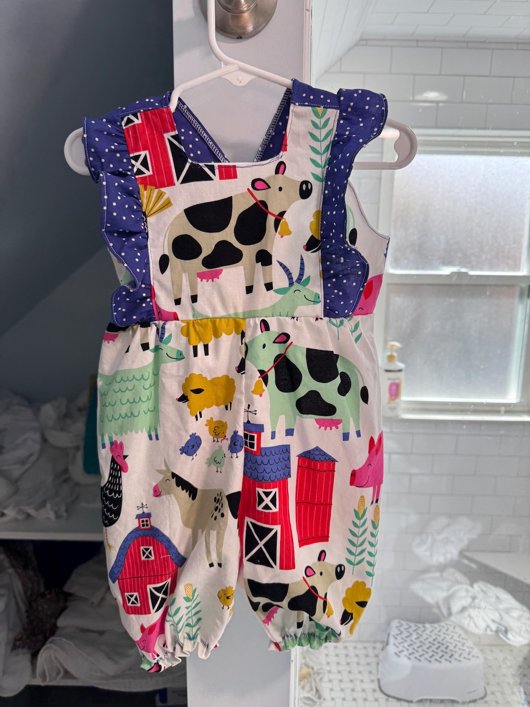 Cow Overalls, All Cotton, Loose Fit Vintage Style. Perfect for a New ...