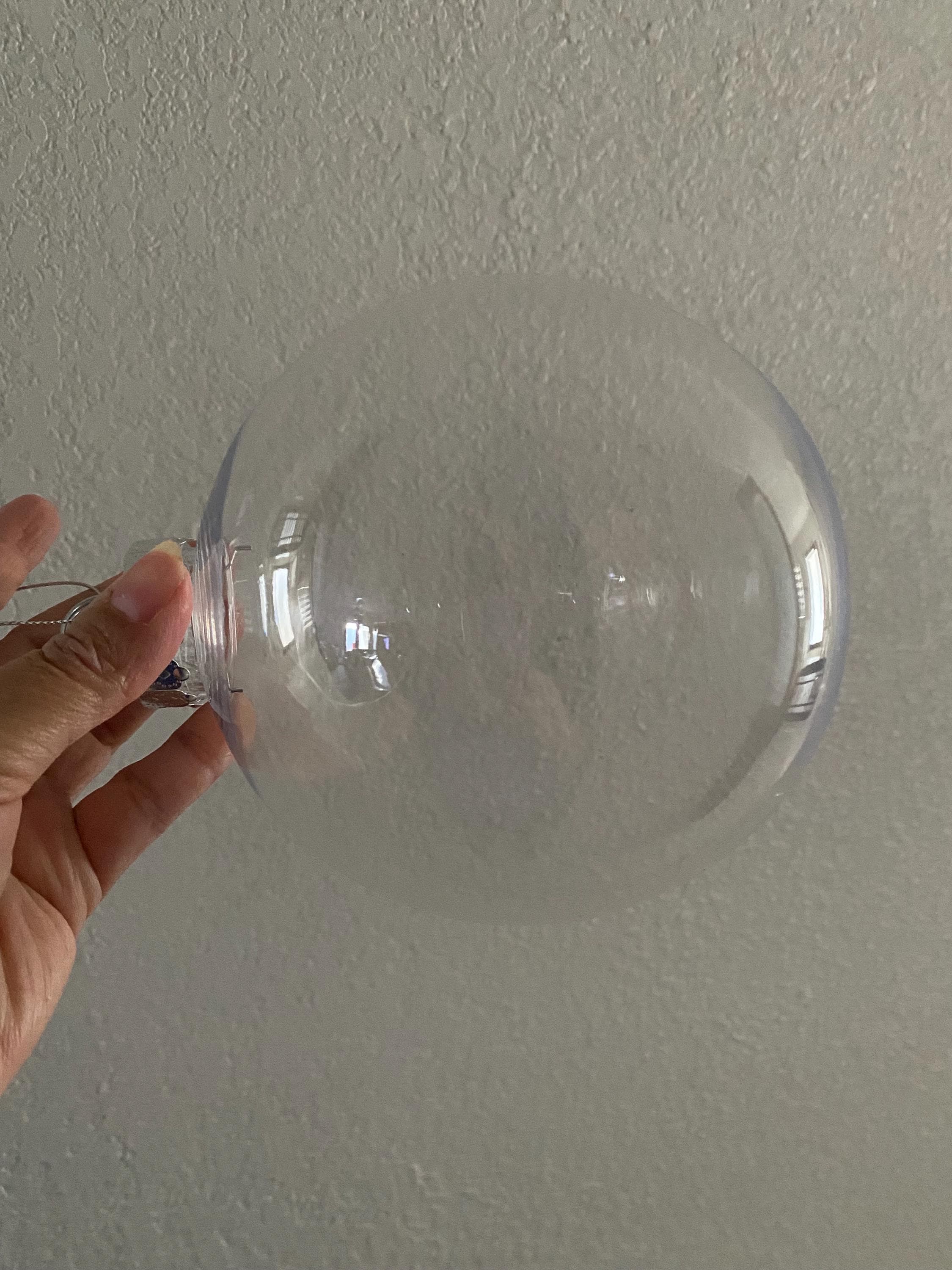 Large Plastic Clear Ornament - Etsy