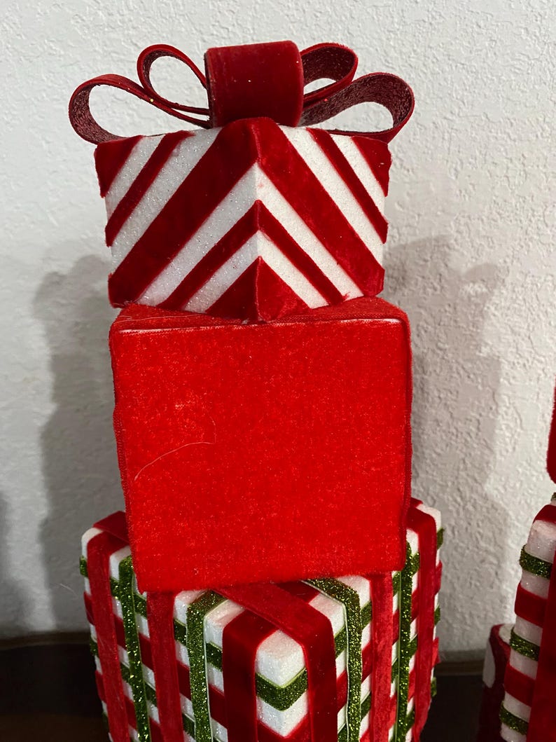 Stacked Gift Boxes - Etsy