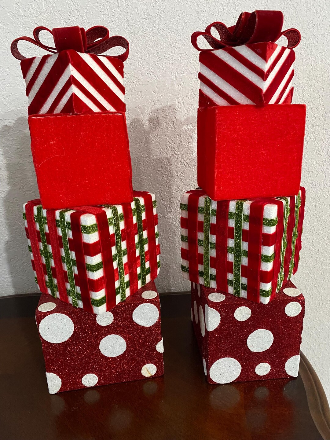 Stacked Gift Boxes - Etsy