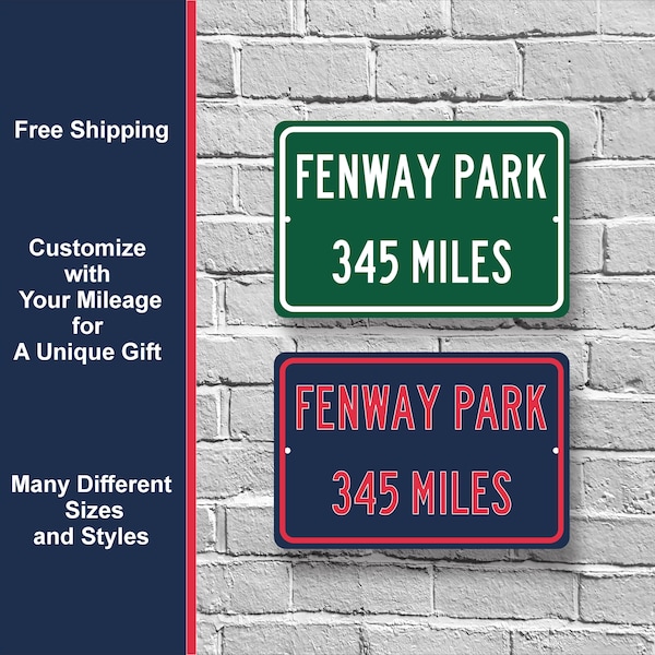 Fenway Sign - Etsy