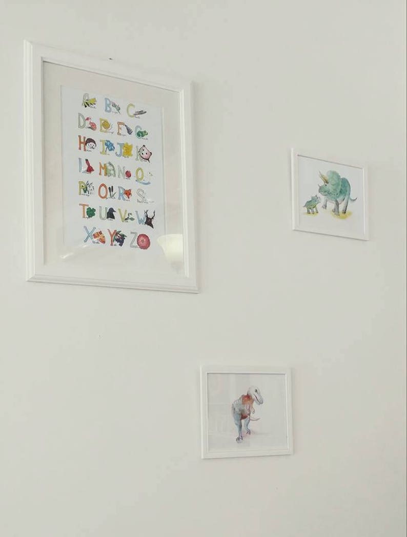 ABC Print, Alphabet, Spring, Nature Theme, Nursery Decor, Education ...