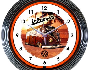 Volkswagen clock | Etsy