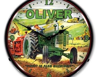 Oliver tractor | Etsy