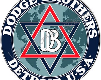 Dodge brothers | Etsy