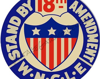 18th amendment | Etsy