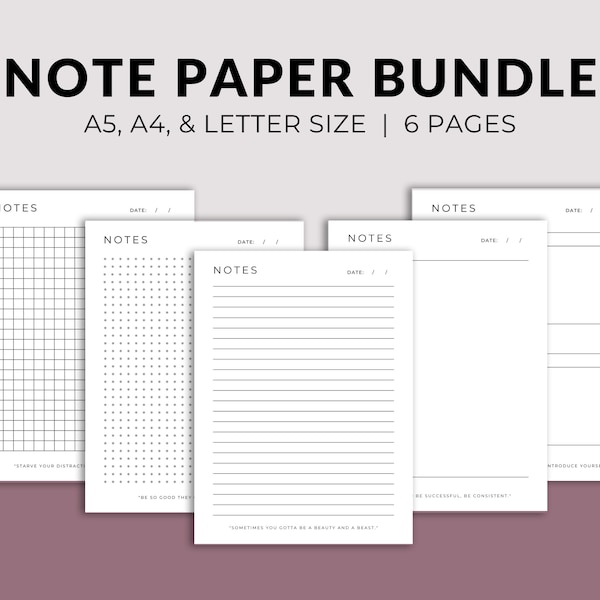 A4 Digital Paper - Etsy