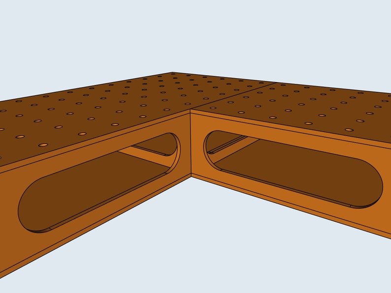 Plywood MFT Bench Plans STEP and PDF Files - Etsy