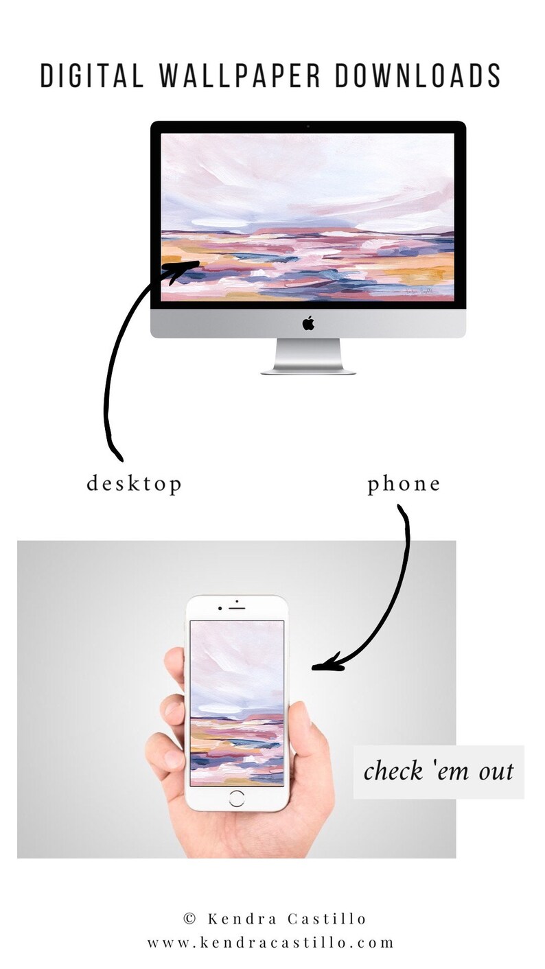 Desktop Wallpaper for Computer INSTANT DOWNLOAD Art - Etsy Canada