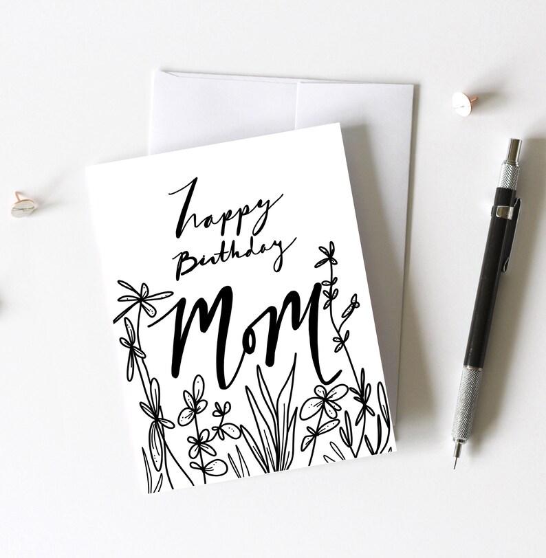 Mom Printable Birthday Cards