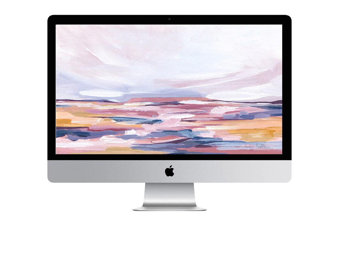 Desktop Wallpaper for Computer, INSTANT DOWNLOAD, Art Landscape ...