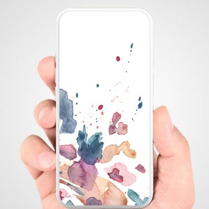 IPhone Lock Screen, INSTANT DOWNLOAD, Watercolor Phone Background ...