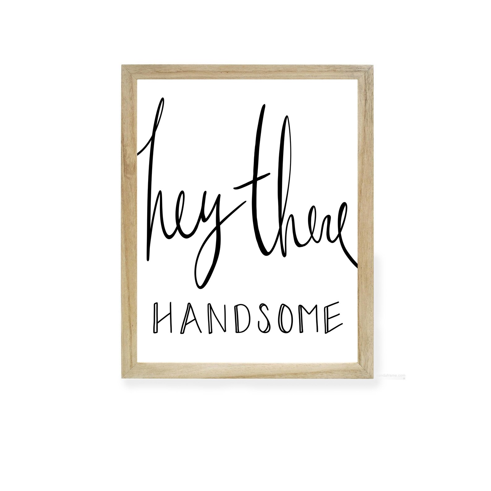 Hey There Handsome Printable Art INSTANT ART Gift for Him - Etsy