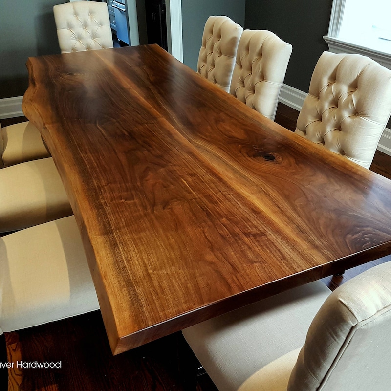 Bookmatched Table - Etsy