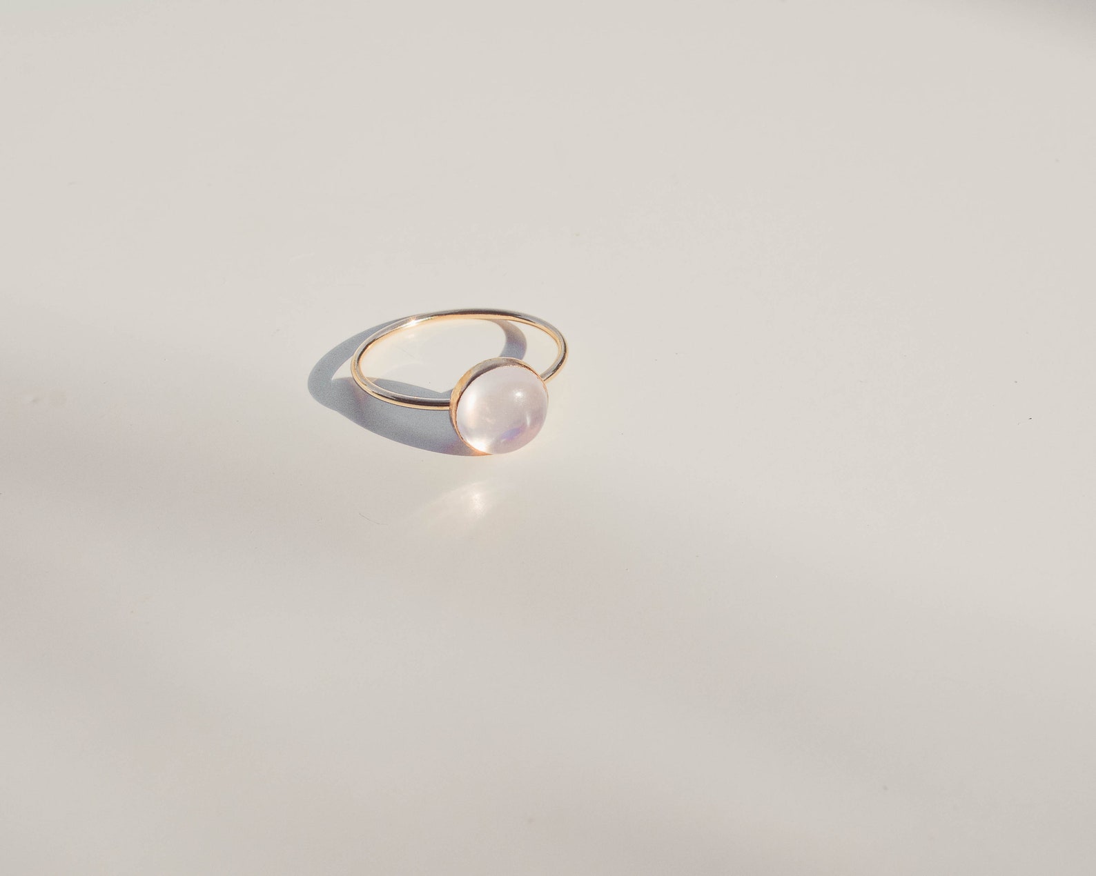 Lavender Moon Quartz Ring - Etsy