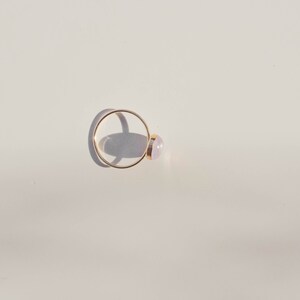 Lavender Moon Quartz Ring - Etsy