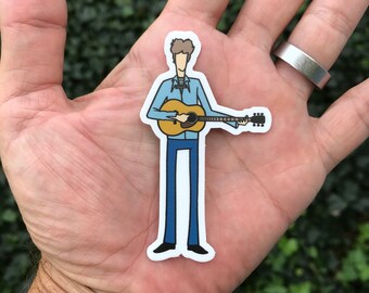 Bob Dylan Sticker | Etsy