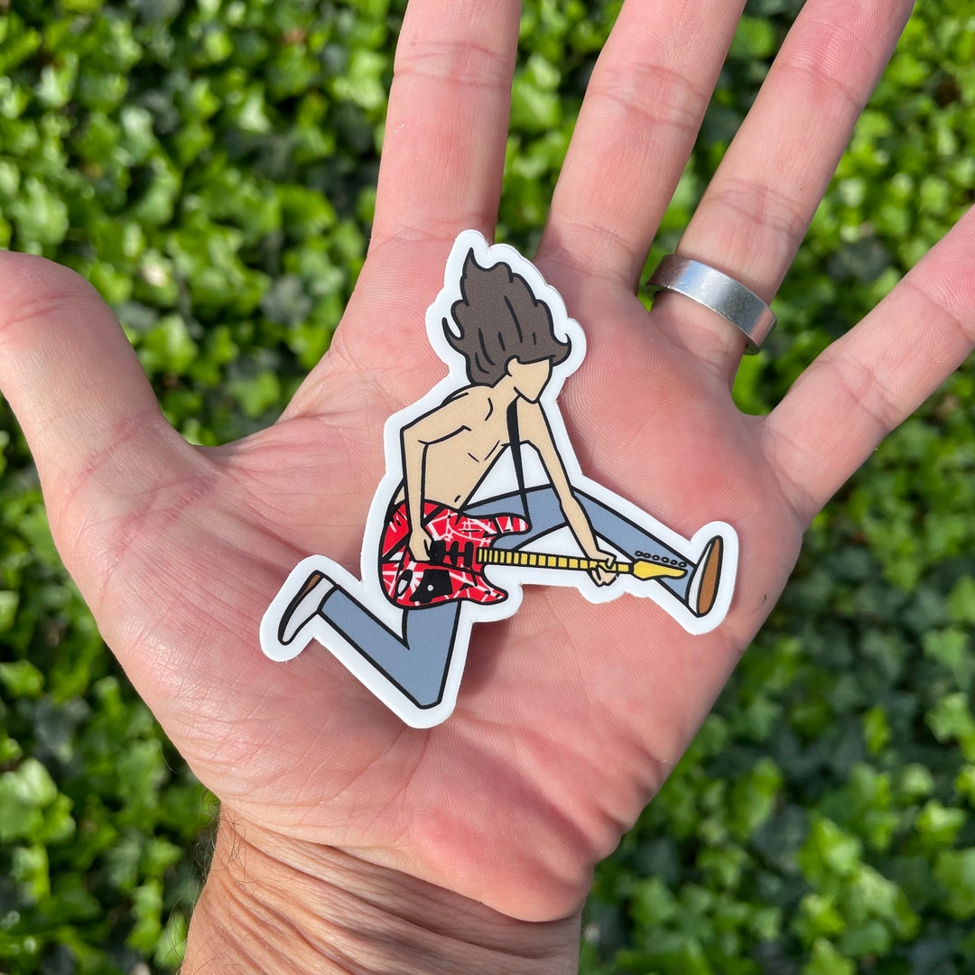 EVH Style Sticker - Etsy