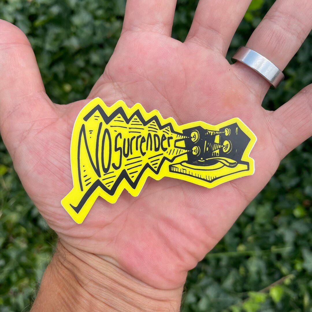 No Surrender Fan Art Sticker - Etsy