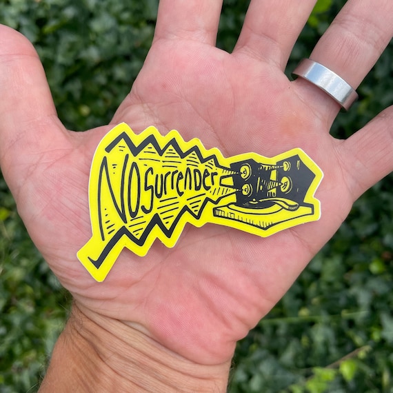 No Surrender Fan Art Sticker | Etsy