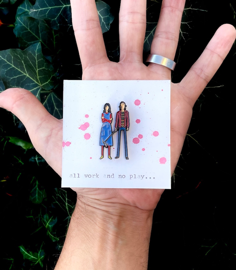 The Shining Fan Art Pin - Etsy