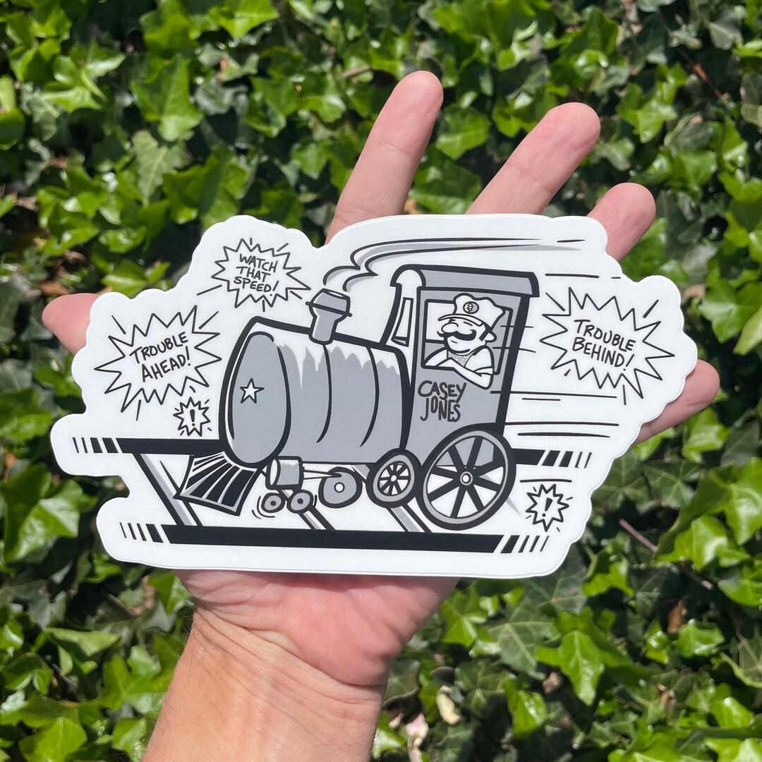 Casey Jones Sticker - Etsy